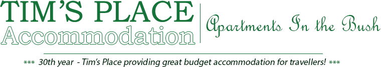 Tim's Place Apartment in the Park | Tims Place Apartments, Backpackers ...